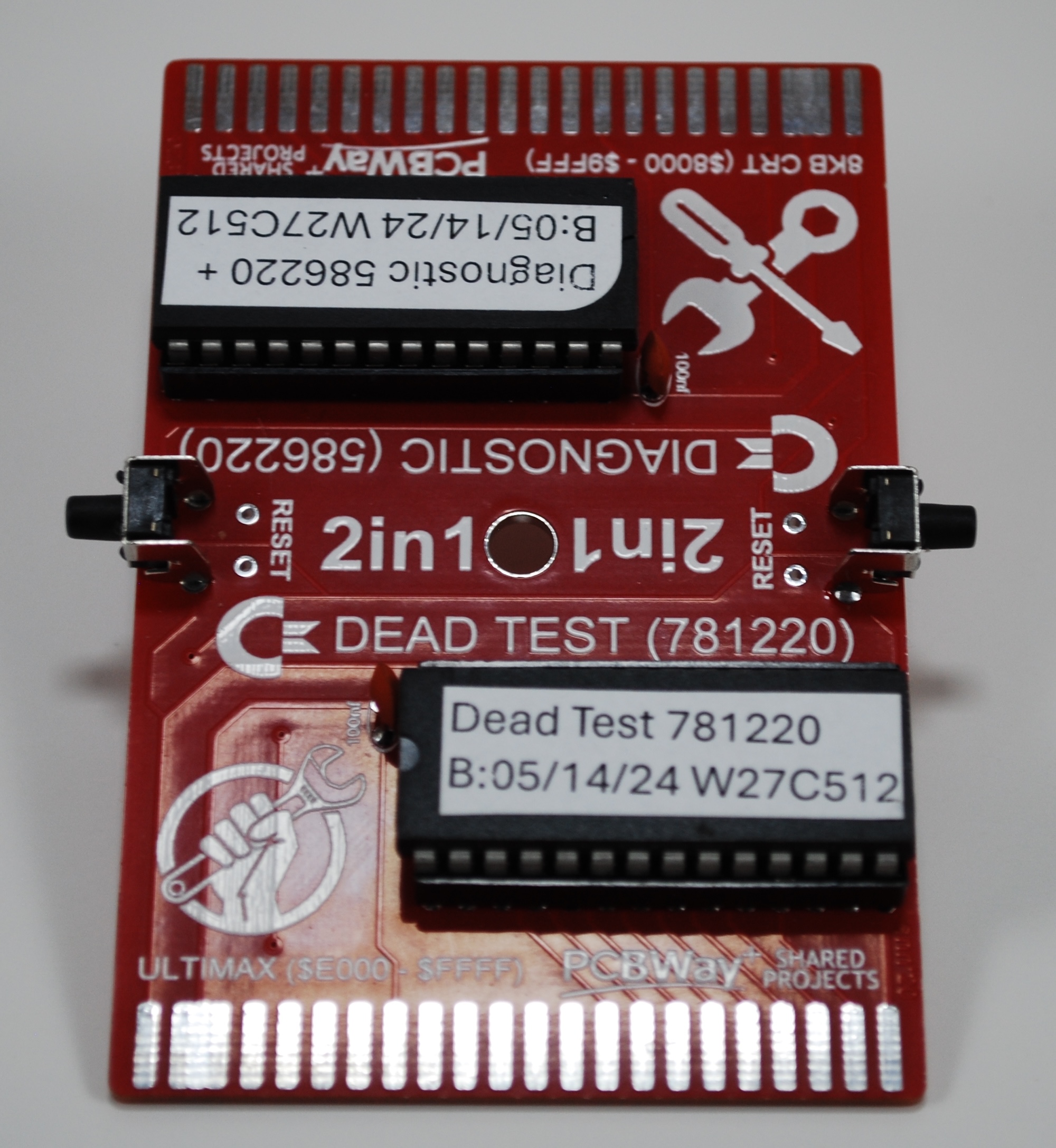 2 in 1 Dead Test and Diagnostic Cartridge – RetroRepairShop.com